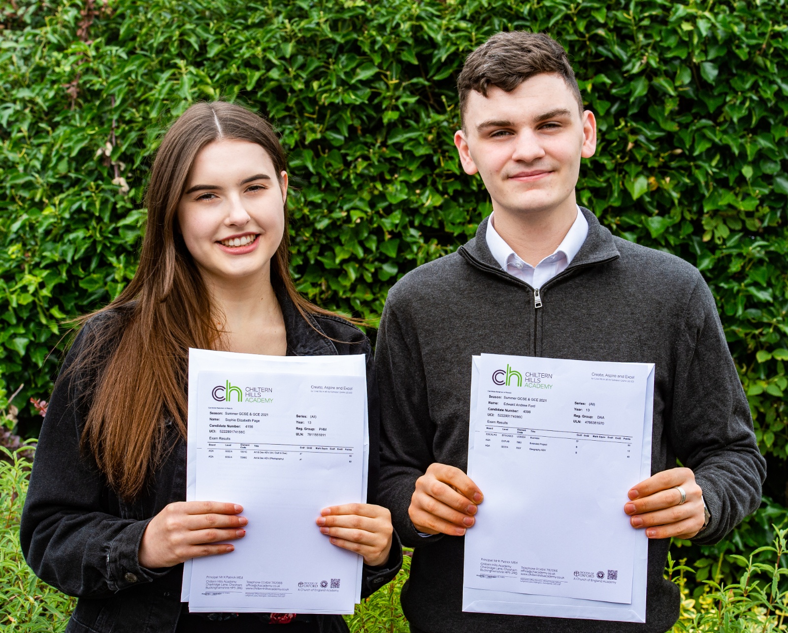 Chiltern Hills Academy - Sixth Form Results 2021