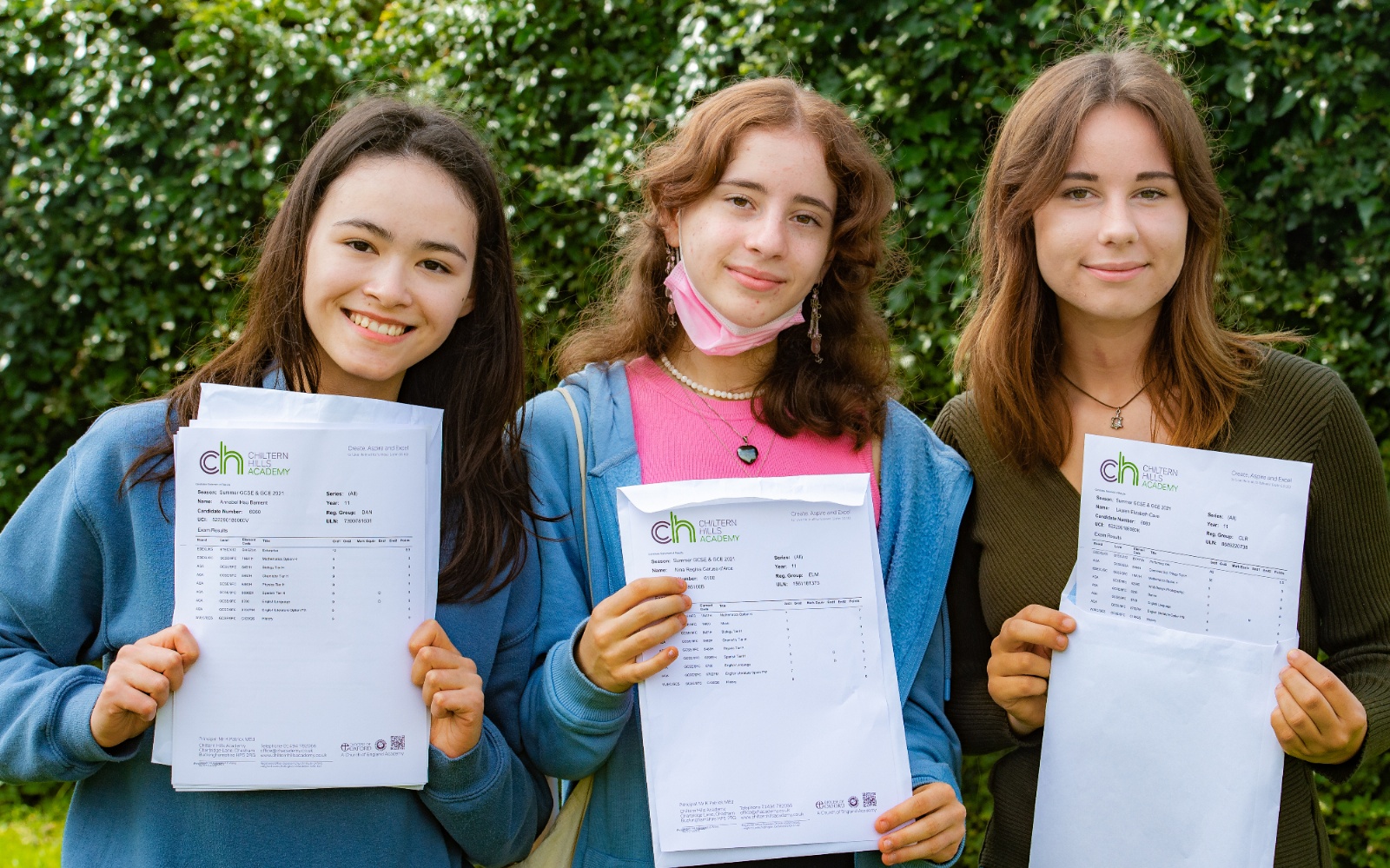 Chiltern Hills Academy - GCSE Results Day 2021