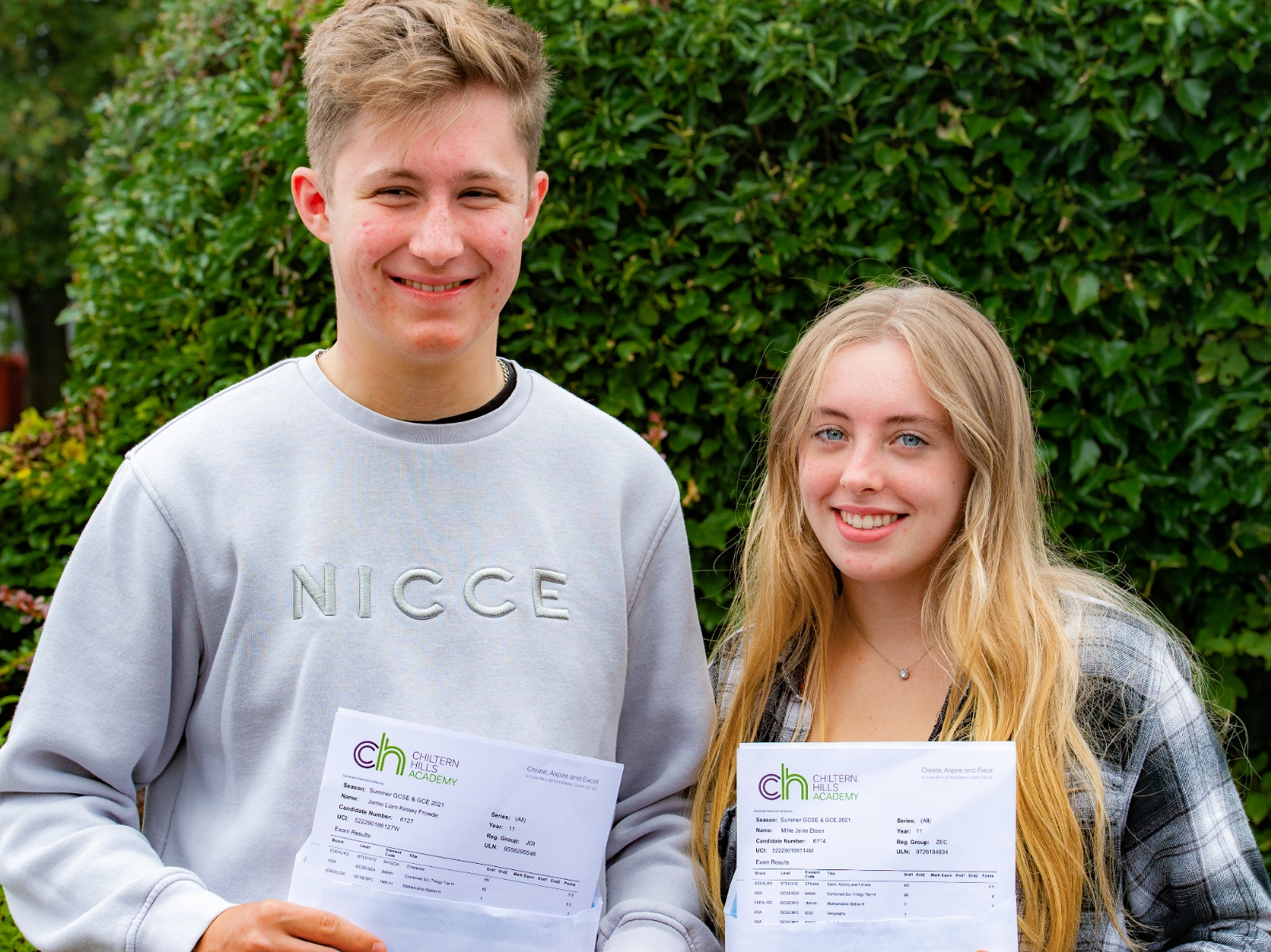 Chiltern Hills Academy - GCSE Results Day 2021
